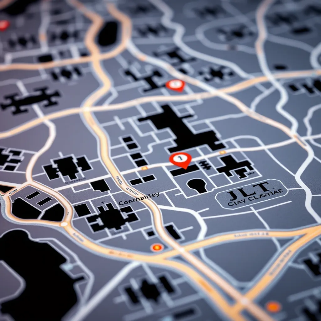 Insights into Dubai's Property Market via JLT Cluster Map